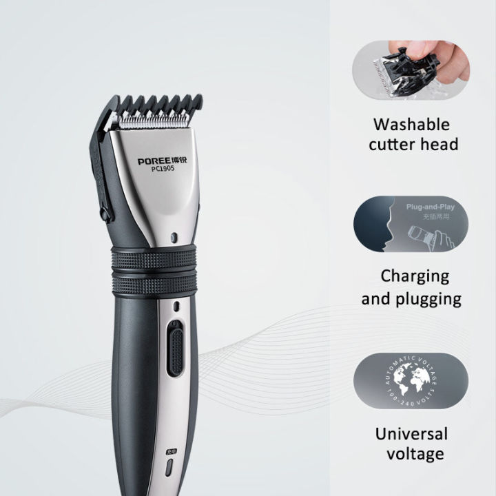 Poree pc1905 Heavy Duty Professional Hair Clipper | Daraz.com.np