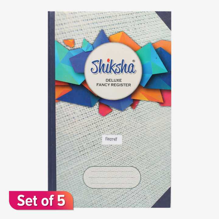 Shiksha Student Attendance Register No.1 (Set Of 5) | Daraz.com.np