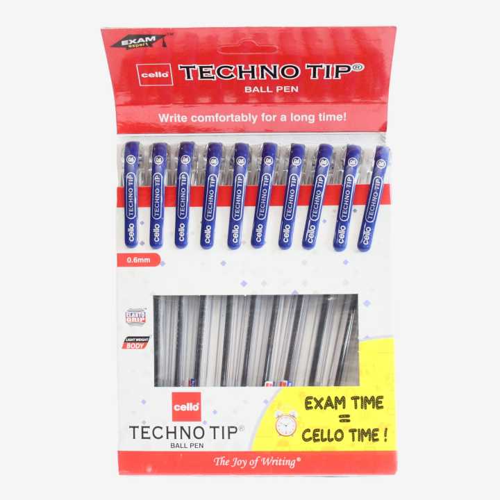 Cello Technotip Ball Pen-Black Pack of 20 | Daraz.com.np