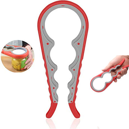 Jar Opener 4 in 1 Handy Screw Cap Jar Openers Multi Purpose Can Opener ...
