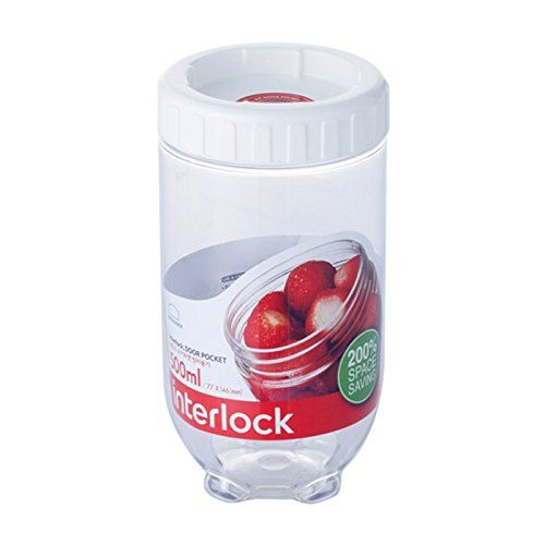 Lock & Lock Plastic Interlock Refrigerator Door Container (Transparent ...