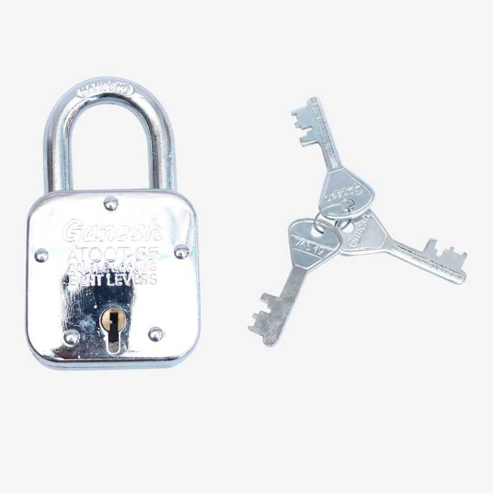Ganesh Atoot 65MM Double Locking Padlock | Daraz.com.np