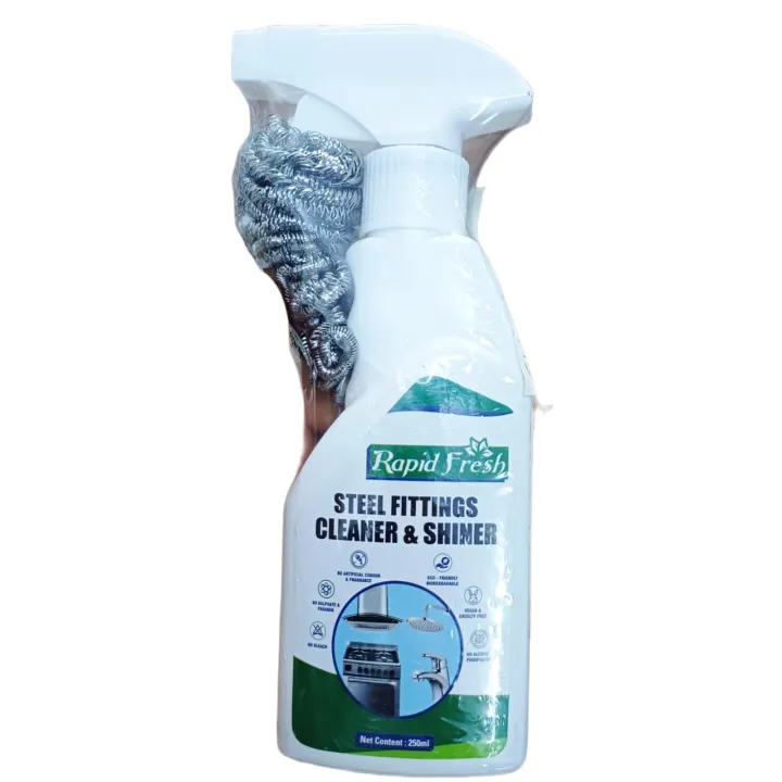 Rapid Fresh Steel Fittings Cleaner & Shiner 250ML | Daraz.com.np
