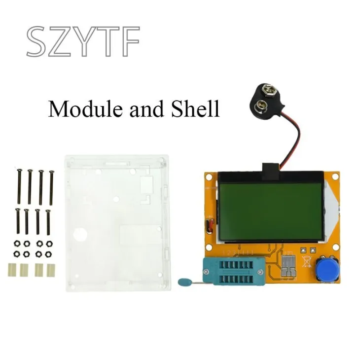 1pcs LCR-T4 ESR Meter Transistor Tester Diode Triode Capacitance SCR ...