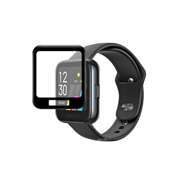 Realme Watch Full Glue Curved Clear Flexible Tempered Glass | Daraz.com.np