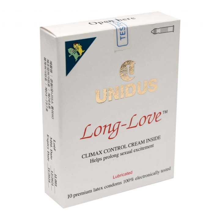 Unidus Long-Love Condoms 10 Pieces | Daraz.com.np