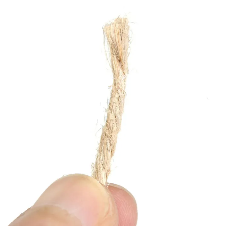 FORIDE 2X 3MM Thick Brown Rustic Twine Hessian String Cord Rope for ...