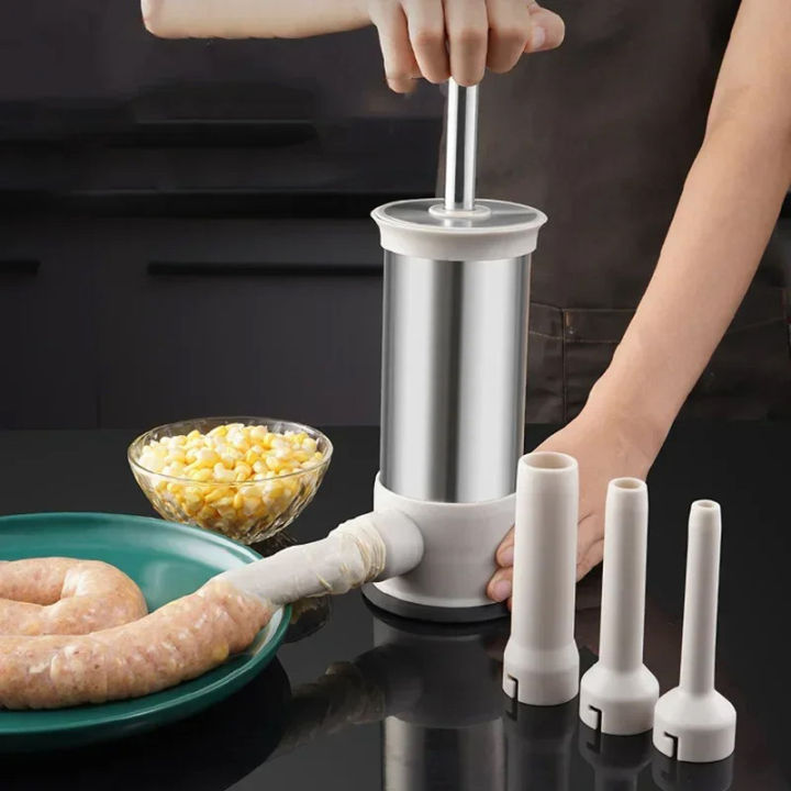 Large Manual Sausage Maker Meatball Maker Sausage Stuffer Homemade ...