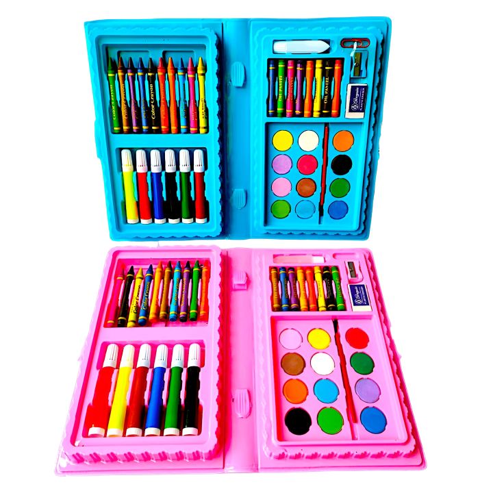Color Box Set For Kids 42 Pieces Colors Set | Daraz.com.np