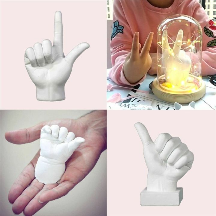 3D Hand Memory Casting Kit | Create Life-like Statues | Perfect for ...
