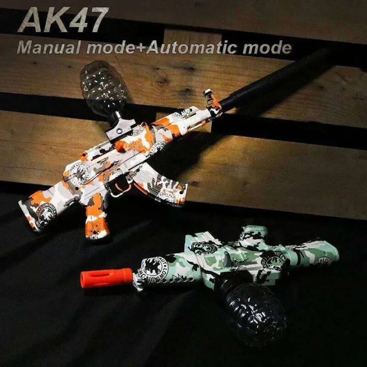 Electric gel explosion toy, manual/automatic eco-friendly splatter ball ...