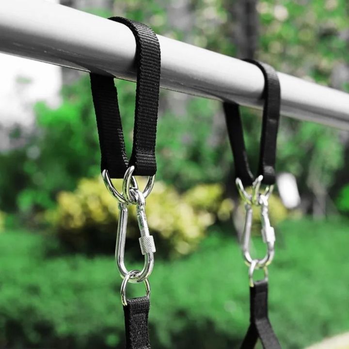 Gym Swing Straps Dacron Single Bar Extension Belt 100kg Single Layer ...