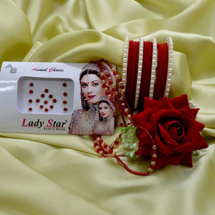 Jewels of Nepal Bridal / Teej Special Bala / Chura / Churi / Red Velvet ...