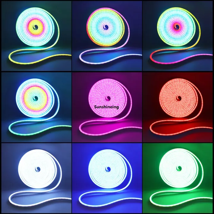 Outdoor IP65/Adopt synchronous decoration rope light APP indoor light ...