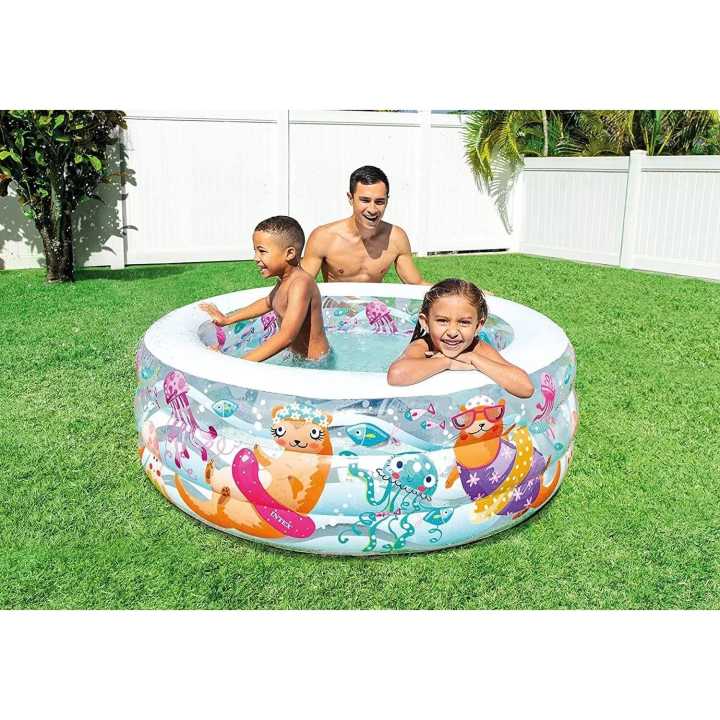 Bestway Multicolored Summer Wave Crystal Swimming Pool For Kids | Daraz ...