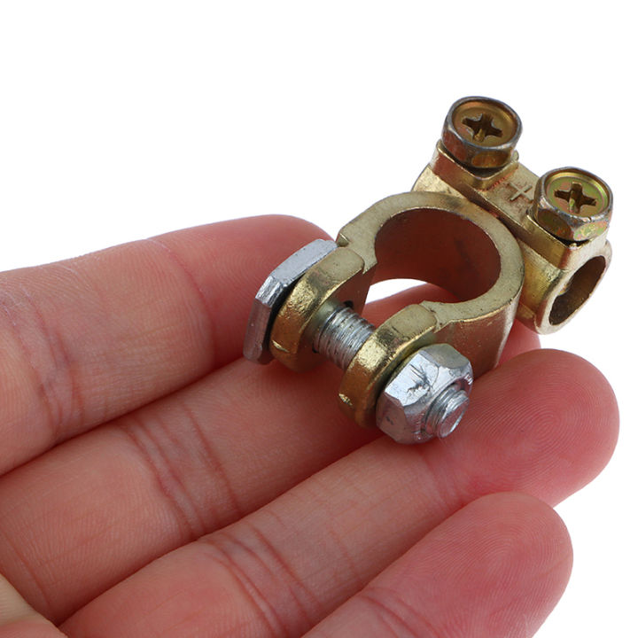 1 Pair Battery Terminals Connectors Clamps Car Quick Release Battery ...