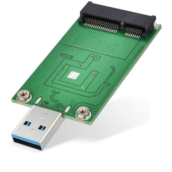 MSATA Adapter, MSATA to USB 3.0 Adapter, USB MSATA SSD Reader, SATA ...