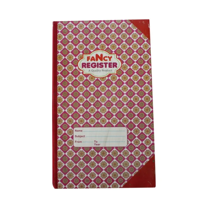 Pack of 9 Fancy No.10 Register Book | Daraz.com.np