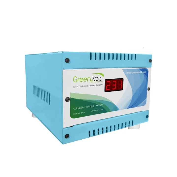 Green Volt Digital Voltage Stabilizer 2 KVA, 90V-300V | Daraz.com.np