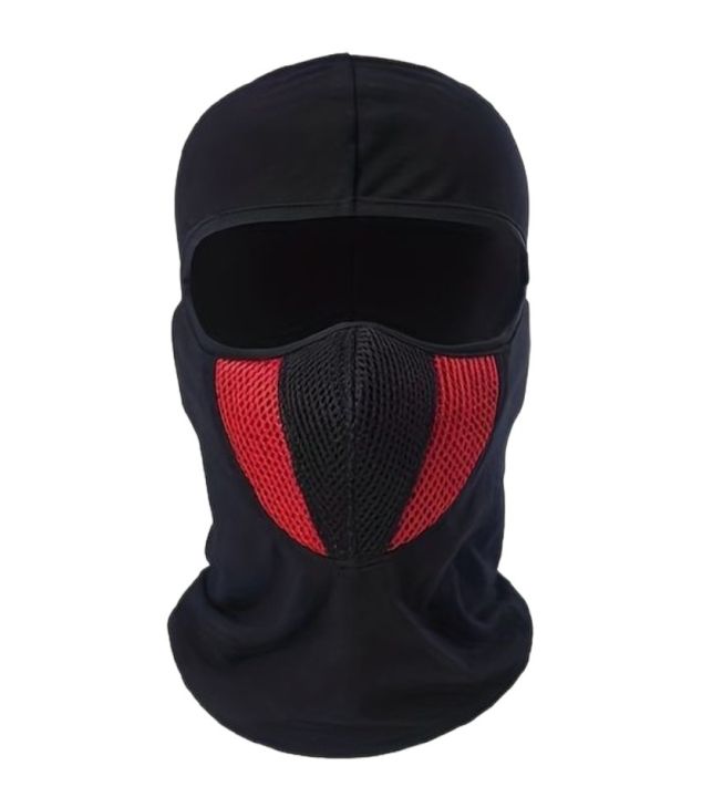 M1 Ninja Full Mask With Air Filter - Black/Grey | Daraz.com.np