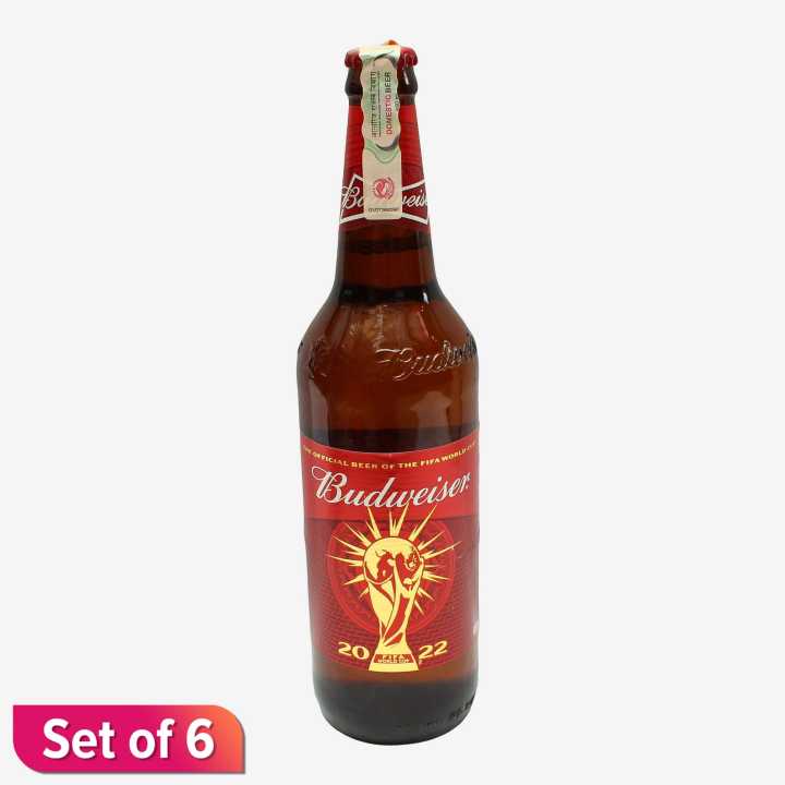Budweiser Beer 650ml Sets Of 6 | Daraz.com.np