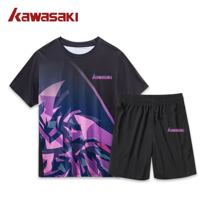Kawasaki New Badminton Suit Set for Men and Women Quick-Dry Breathable ...