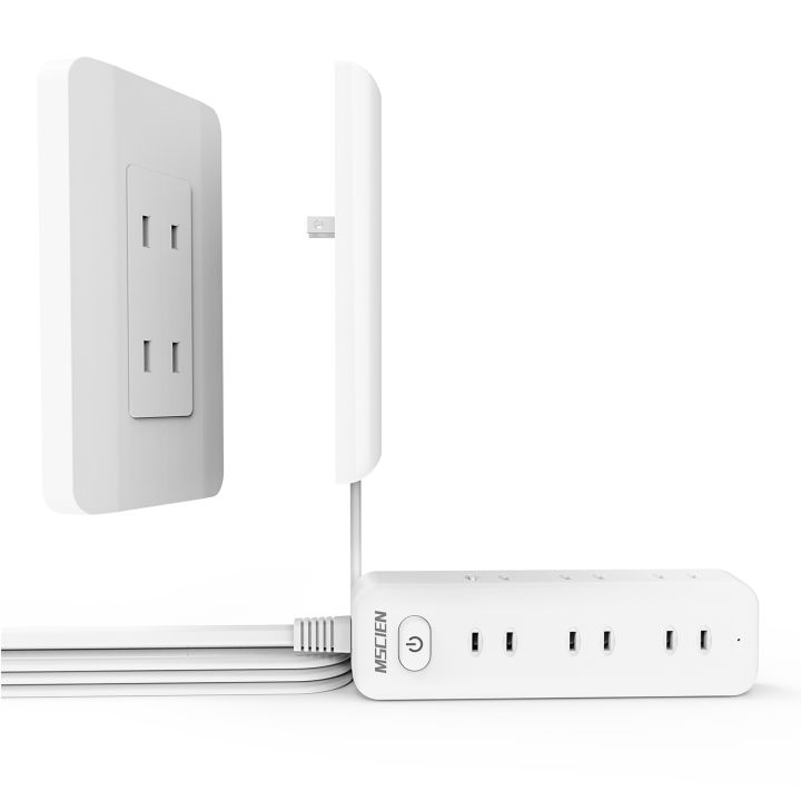 Bizzy MSCIEN Surge Protector JP Plug Power Strip 2M Smart Socket ...