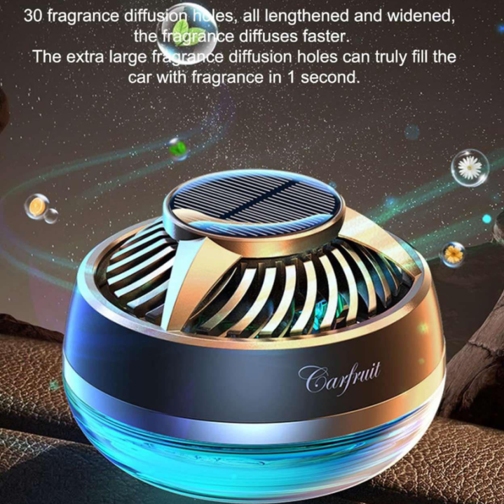 Solar Car Aromatherapy Perfume Turbine Diffuser | Daraz.com.np