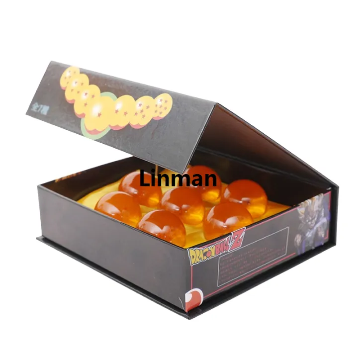 Anime Dragon Ball 7pcs/set 1:1 Crystal Ball Action Figure Toys DBZ ...