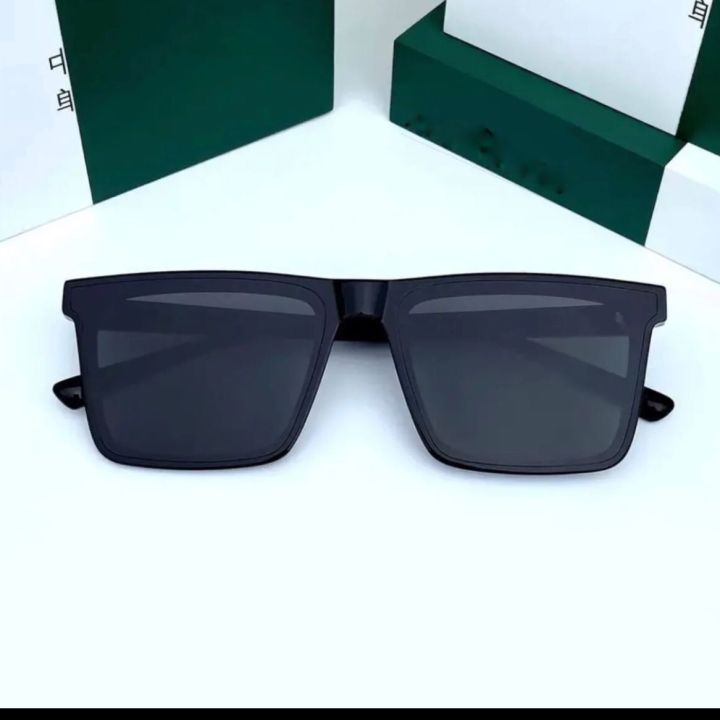 Korean Trendy classic Unique Design Viral Tiktok Flat polarize Black ...