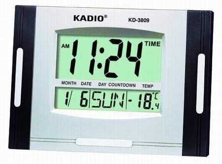 Kadio-3809N Clock Multi-functional Digital Electronic Clock Digital ...