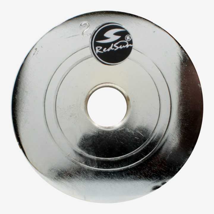 Barbell Plates Steel Red Sun 2.5Kg (Set of 4 Pieces) | Daraz.com.np