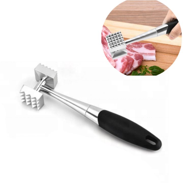 Dual-Sided Nails Meat Mallet, Meat Hamme | Daraz.com.np