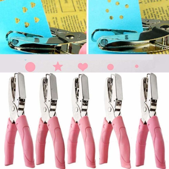 Metal Puncher Border Scrapbooking Single Hole For Tags Ticket Notebook ...