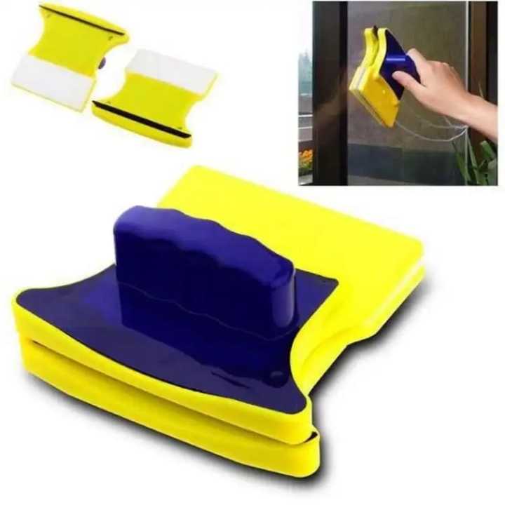 Magnetic Window Cleaner Double Side Glass Wiper Surface Brush Cleaning ...