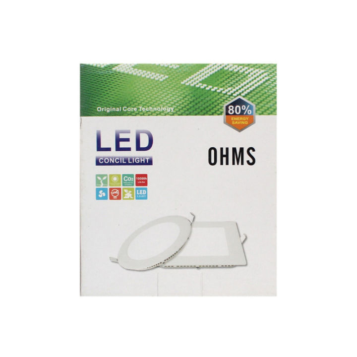 Ohms Round White Surface 6 Watt | Daraz.com.np