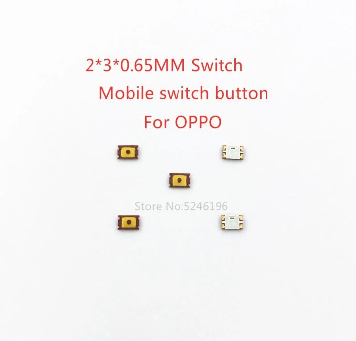 men>men 10-100pcs 2*3*0.65MM 2x3x0.65MM For OPPO R9 R11 Tactile Push ...