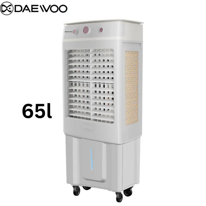 Daewoo 65 litre Honeycomb Air Cooler | Glass Top | White And Grey Color ...