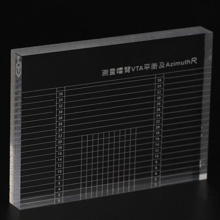 LP Vinyl Record Player Measuring Phono Tonearm VTA/Cartridge Azimuth ...