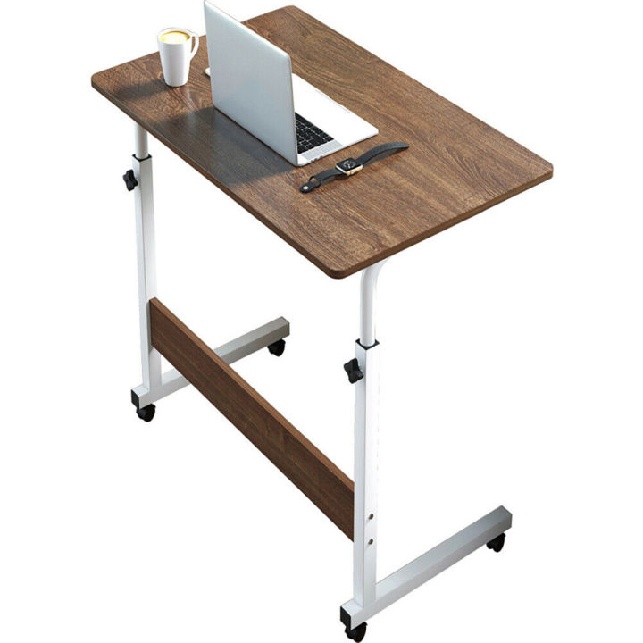 Mobile Laptop Computer Desk for Bedside, Adjustable Portable Laptop ...