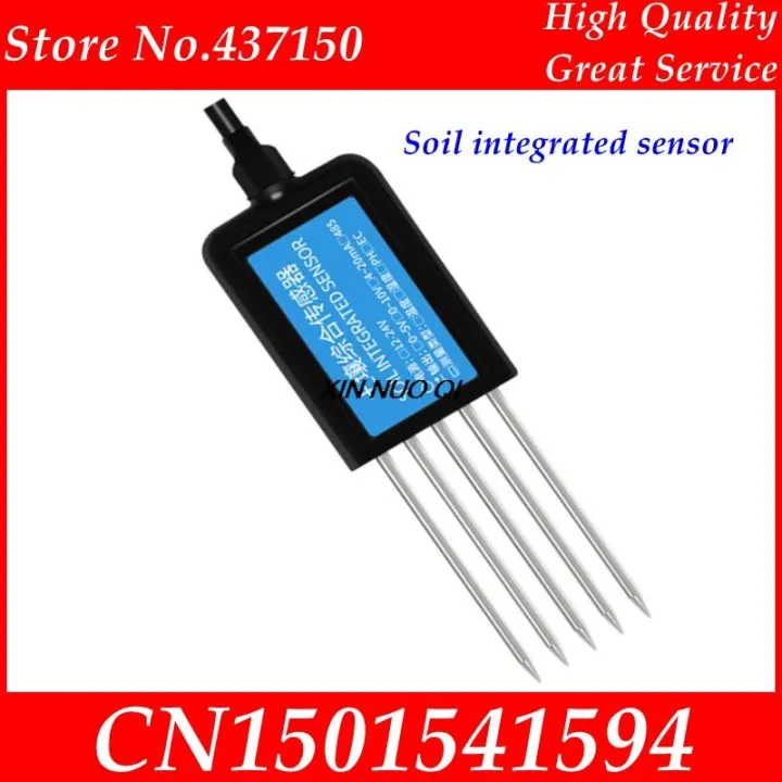 RS485 soil integrated sensor, temperature and humidity, conductivity ...