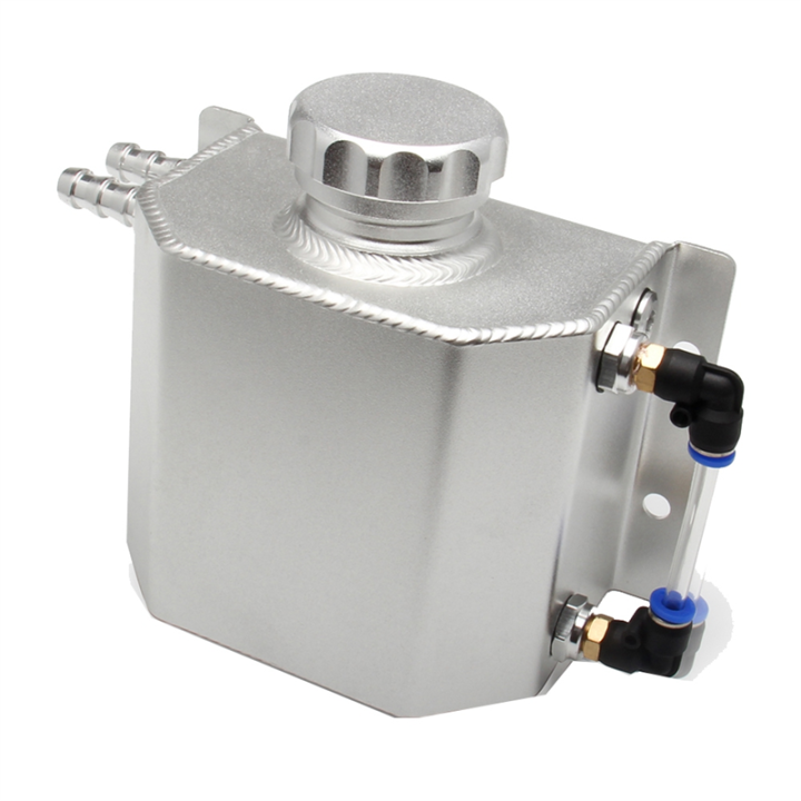 Overflow Jug Oil Jug Oil Tank Oil Storage Tank Auto Supplies,Silver ...