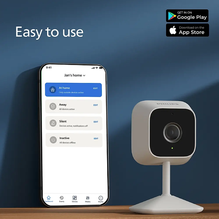 Philips Smart Indoor Wifi Security Camera HSP1000/01 | Daraz.com.np
