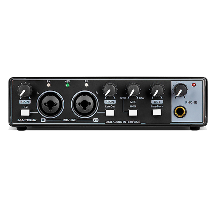 Professional Audio Sound Card Computer Audio Sound Card Monitor ...