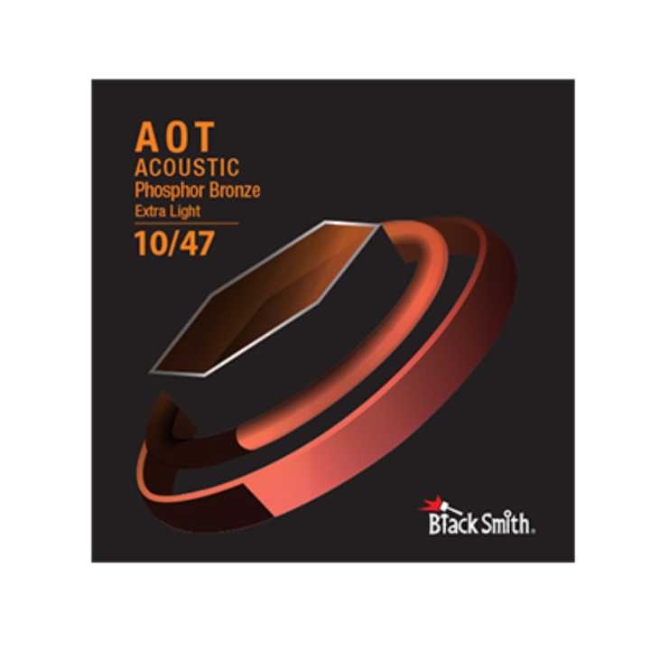 Blacksmith AOT Phosphor Bronze Extra Light (010 - 047) Acoustic String ...