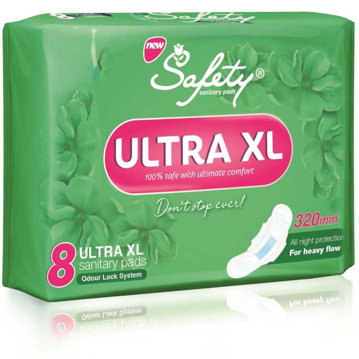 2 packs of Safety Ultra XL+ 320 mm 8 Pads/pack | Daraz.com.np