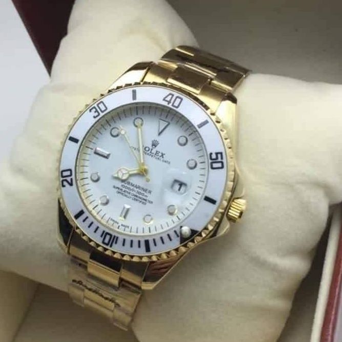 Rolex Qutrz Luxury Submariner Date Steel Quartz Casual Design Stainless ...