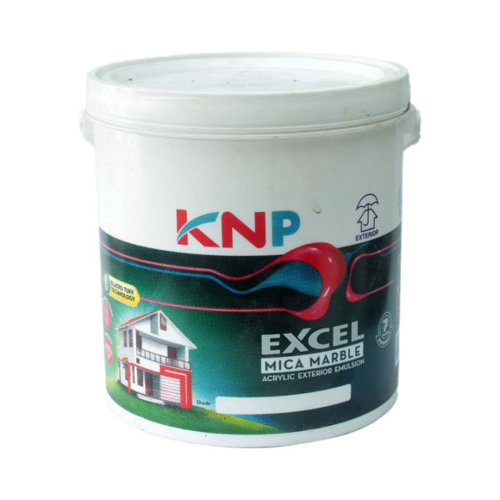 KNP Excel Mica Marble Emulsion 4L | Daraz.com.np