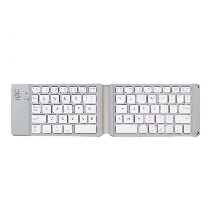 Mobile Phone Keyboard Slient Wireless Folding Keyboard Rechargeable ...