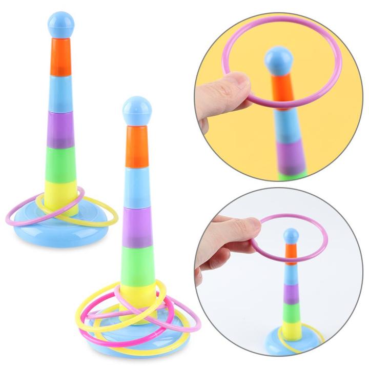 Outdoor Intelligence Educational Plastic Cast Throw Circle Hoop Toss ...